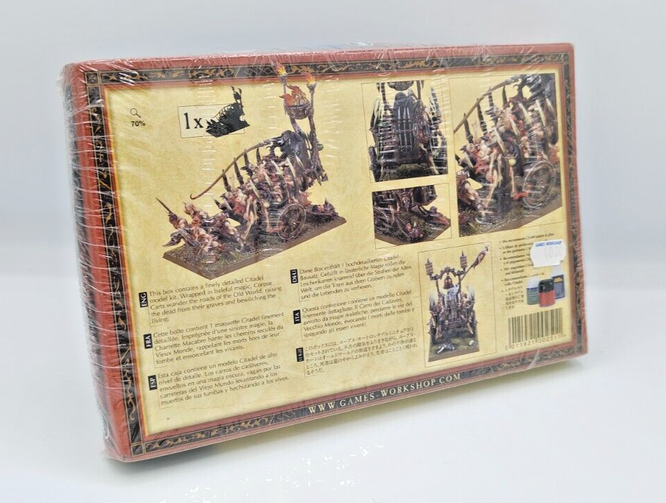 NOS!! Warhammer Vampire Counts Corpse Cart SEALED METAL 5011921002511| eBay