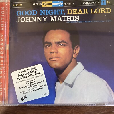 Good Night, Dear Lord by Johnny Mathis (CD, May-1996, Legacy)W/SHOCK ...