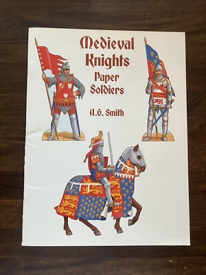 Medieval Knights Paper Soldiers by Smith A. G. Smith 1996 Vintage Paper ...