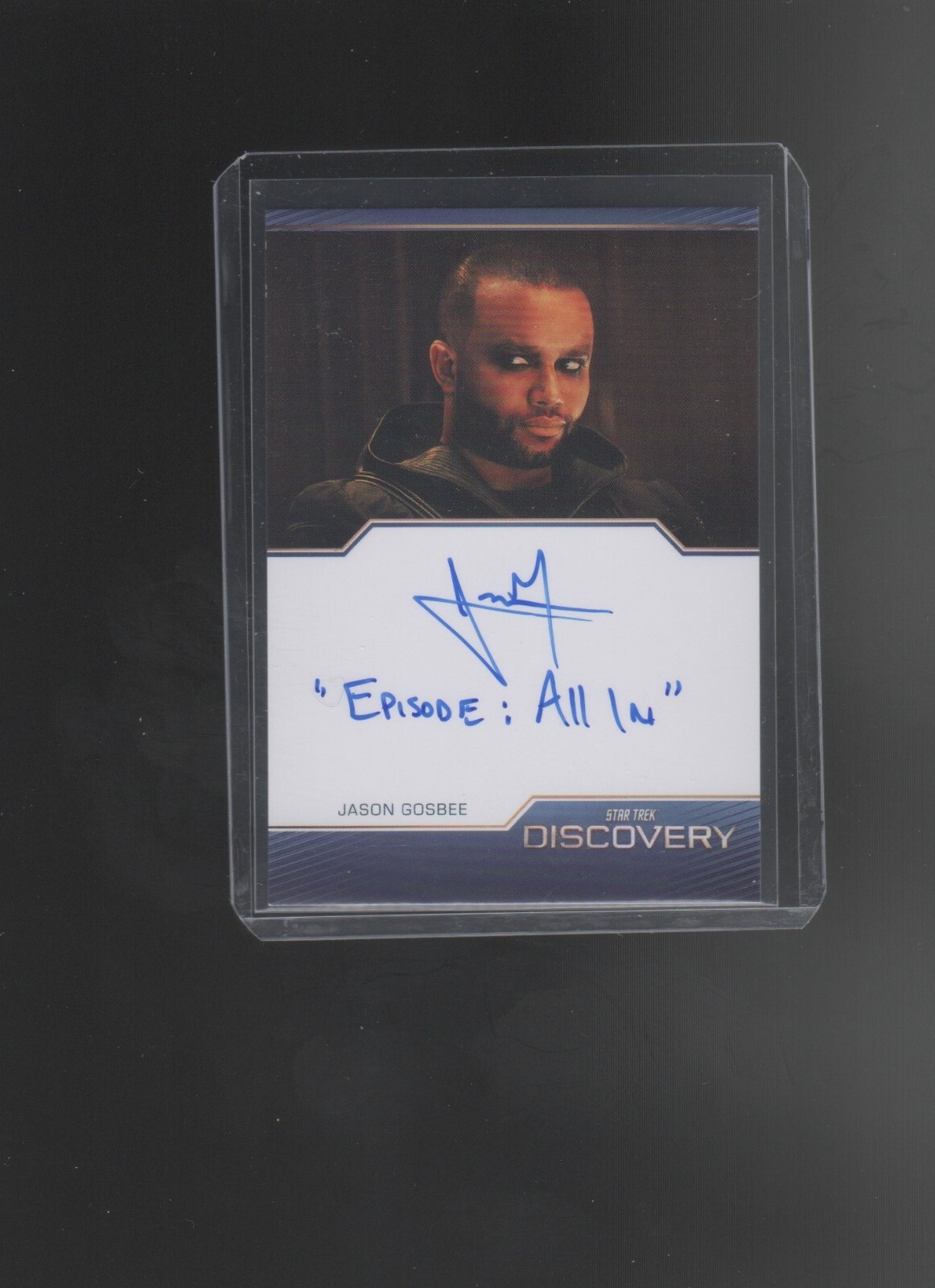 Star Trek Discovery season 4 Jason Gosbee autograph with Inscription | eBay
