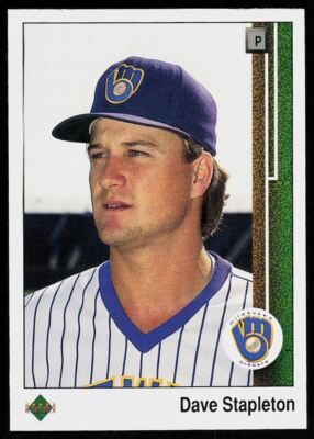 1989 Upper Deck Dave Stapleton Milwaukee Brewers #304 | eBay