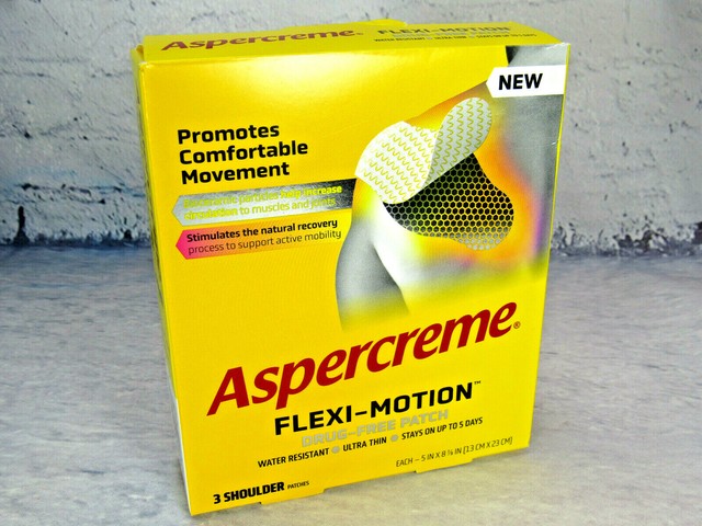 Aspercreme Flexi-Motion Drug- Patch 3 Shoulder Patches Exp 08/23 - for ...