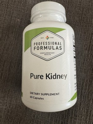 Professional Formulas Pure Kidney - 60 Capsules | eBay