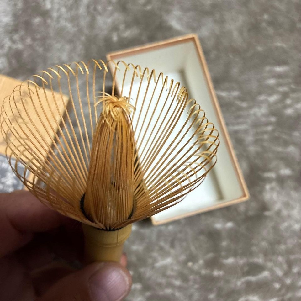 Kubo Sabun Ochasen Tenmei Chikumeido Tea Whisk Early Showa collectible ...