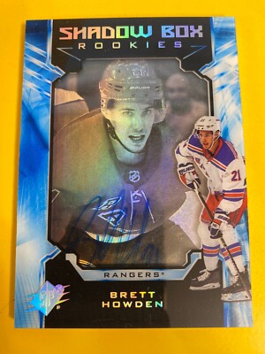 RS20645 2018-19 SPx Rookie Variations #27 Brett Howden AUTOGRAPH #117/ ...