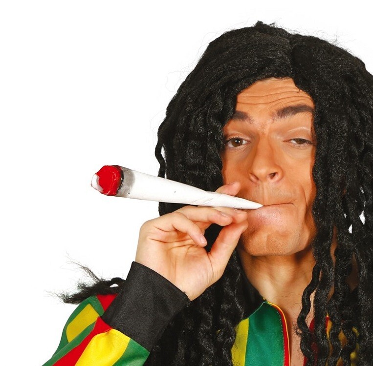 Joke Comedy Fancy Dress Spliff Marijuana Joint Prank Fun Comic Hippy ...