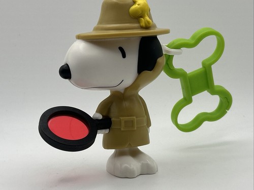 2018 Snoopy Detective Secret Agent #6 McDonalds Happy Meal Toy Peanuts ...