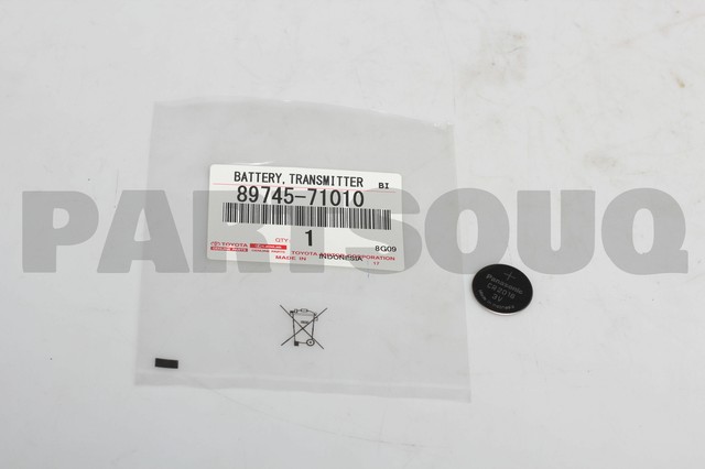 8974571010 Genuine Toyota BATTERY, TRANSMITTER 89745-71010 | eBay