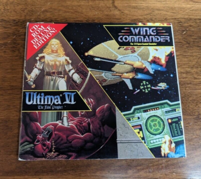 Ultima VI / Wing Commander CD-ROM Deluxe Edition Origin The Software ...