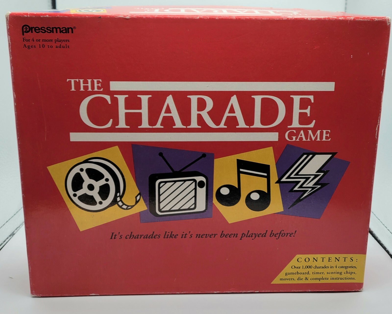 The Charade Game - Classic Board Game 1992- New Open Box- Vintage ...