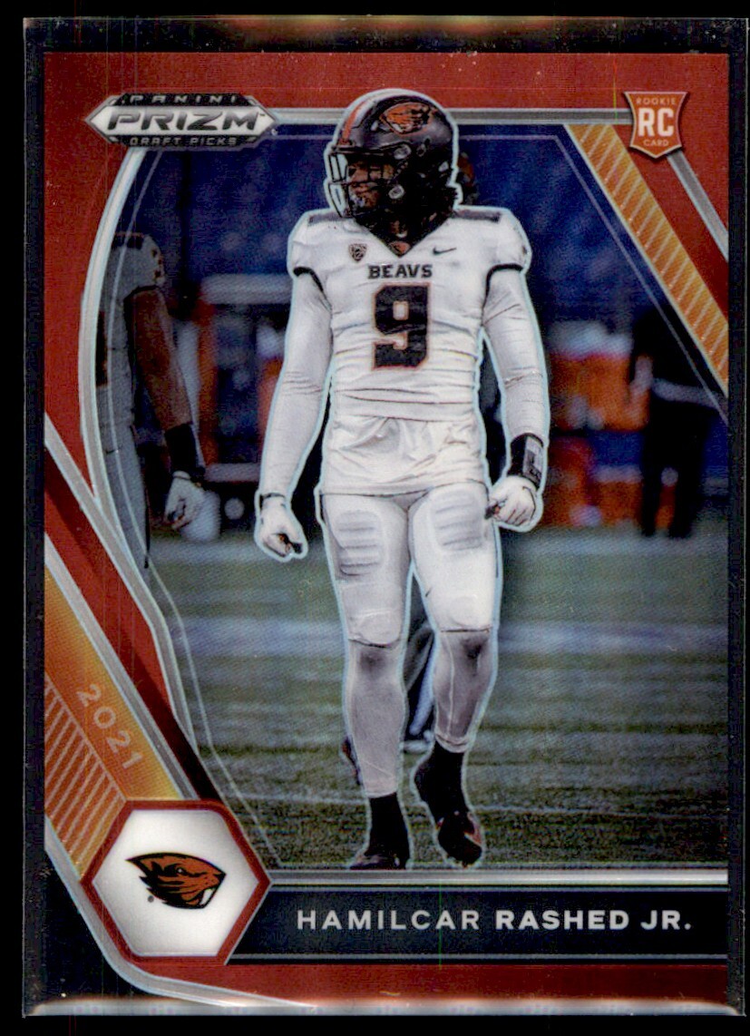 Hamilcar Rashed Jr. 2021 Panini Prizm Draft Red RC Rookie 83/299 #141 ...