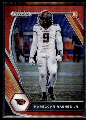 Hamilcar Rashed Jr. 2021 Panini Prizm Draft Red RC Rookie 83/299 #141 ...