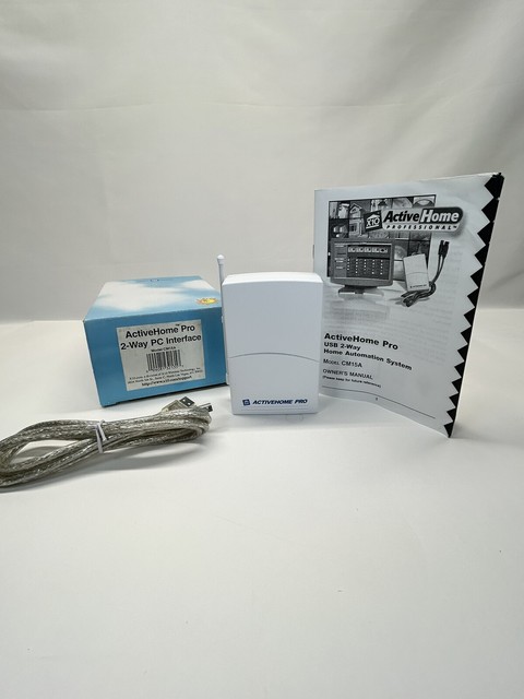 X-10 ActiveHome Pro USB Transceiver Module - ‎CM15A for sale online | eBay