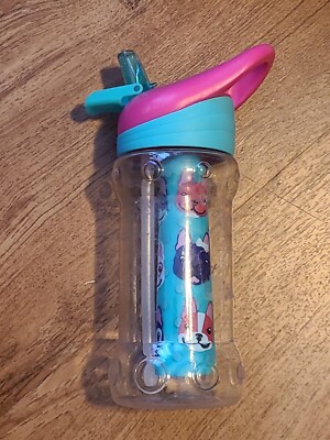 Cool Gear Freezer Stick Water Bottle 14 Fl. Oz. With straw ~PUPPIES 🐶 ...