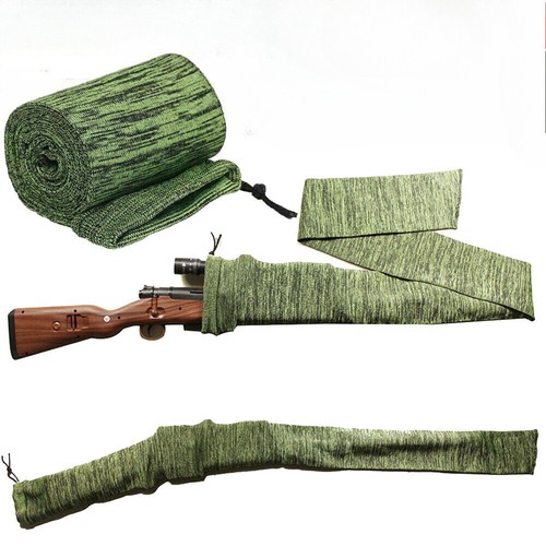 54in Gun Sock Silicone Treated Anti Rust Knit Sleeve Rifle Shotgun ...