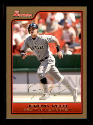 2006 Baseball Bowman Jeremy Reed Seattle Mariners #128 Gold3 | eBay