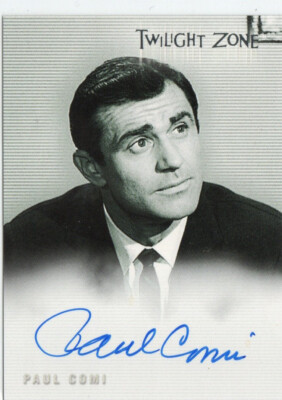 Twilight Zone Series 3 2002 Auto Autograph A-56 Paul Comi as The ...