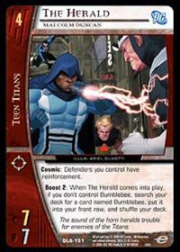 VS System: The Herald, Malcolm Duncan [Played] DC Legion of Super ...