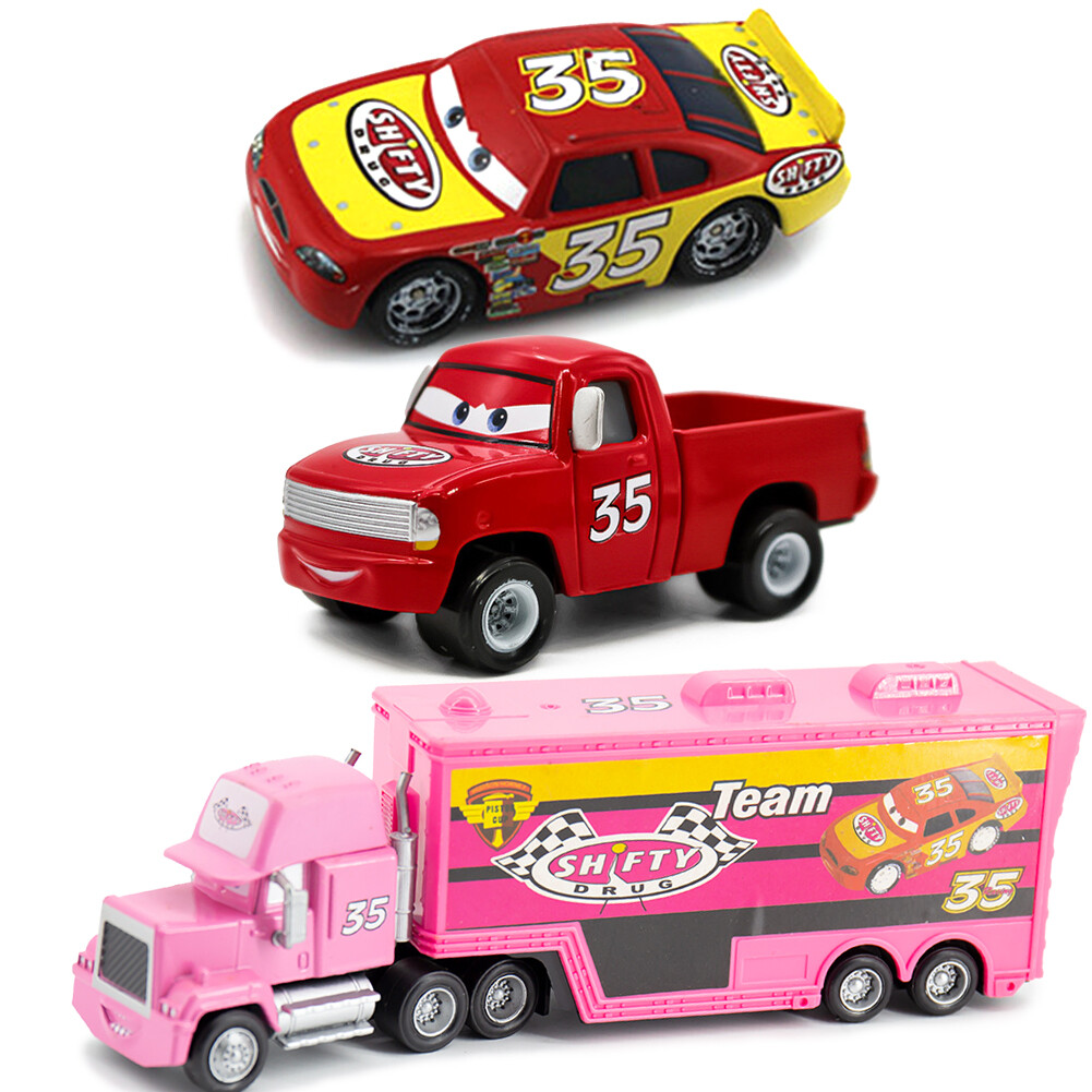 Disney Pixar Cars Lot Mack Hauler Truck 1:55 Diecast Model Car Toys ...