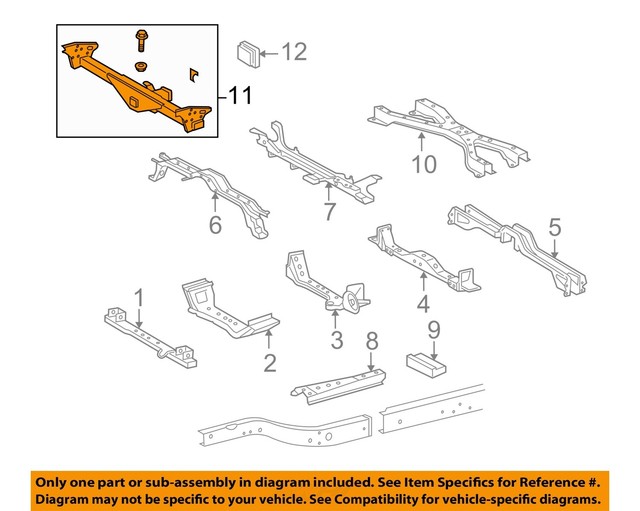Trailer Hitch 5190804010 Fits 2014 Toyota Tacoma OEM for sale online | eBay