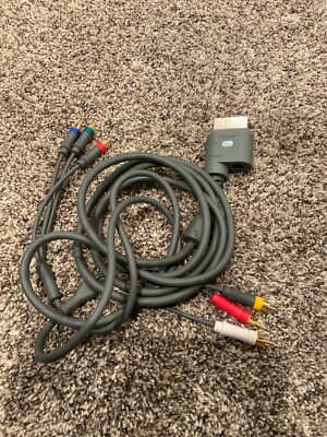 Official Microsoft Xbox 360 Audio Video AV Component HD Cable Cord ...