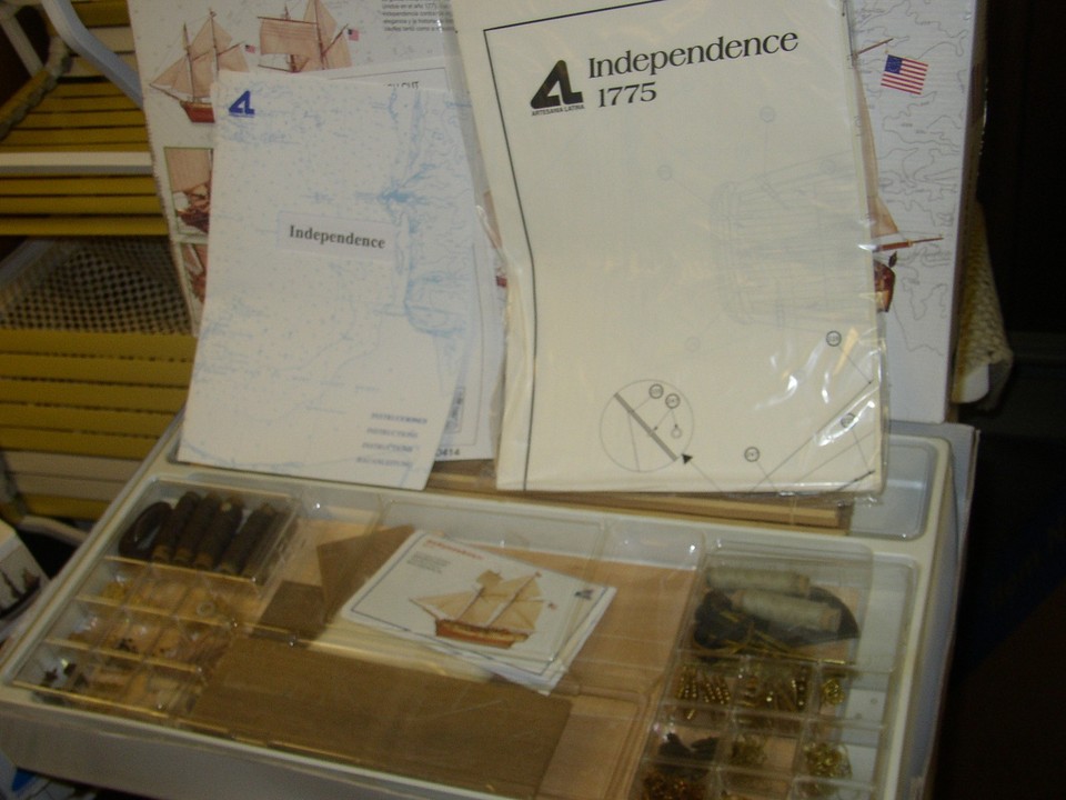 Artesania Latina Independence 1775 Wooden Sailing Ship Kit Model 22414 ...