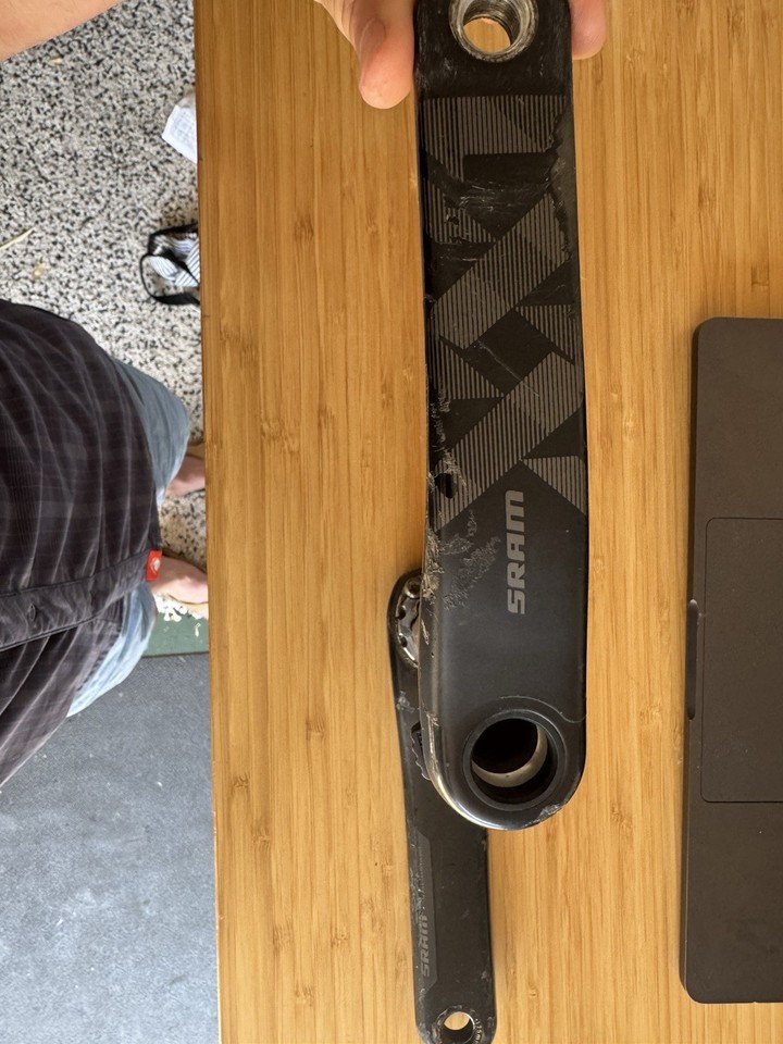 SRAM XX1 Eagle Dub SL Boost Carbon MTB Crankset 175 Length | eBay