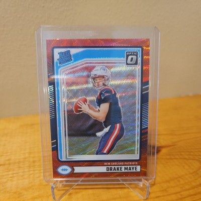 2024 Panini Donruss - Rated Rookie Drake Maye #379 Optic Preview Red ...