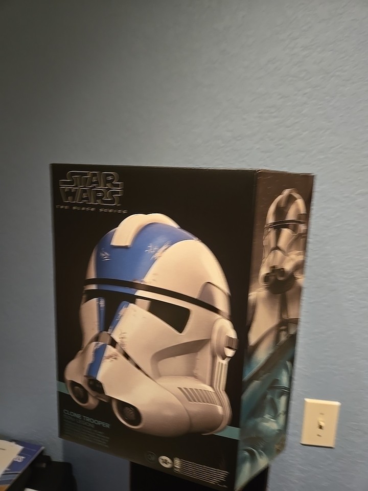 STAR WARS The Black Series 501st Clone Trooper Legion Helmet by Hasbro ...