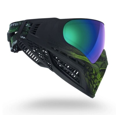 Virtue Paintball VIO Ascend Protective Thermal Lens Goggle Mask Acid ...