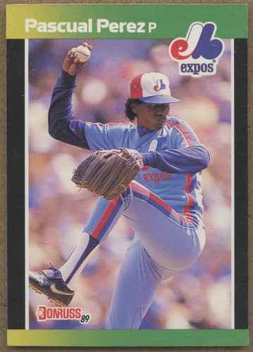 1989 Donruss Baseball's Best #302 Pascual Perez Montreal Expos | eBay