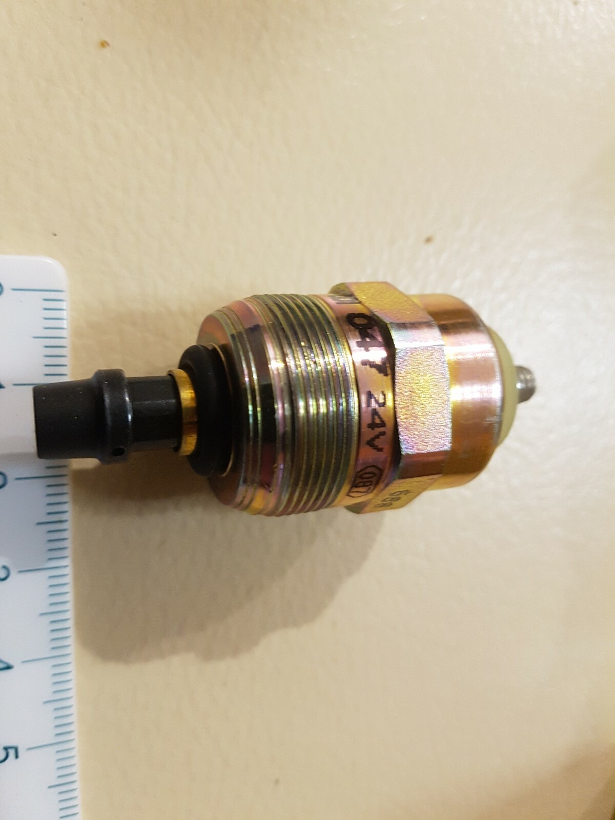 BOSCH 24v FUEL STOP CUT OFF SOLENOID SWITCH VALVE NOS 0330001047 ...