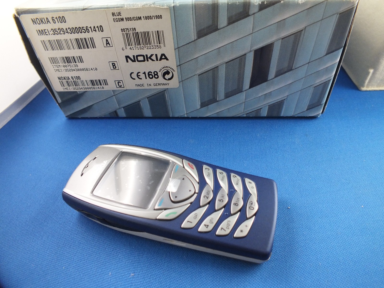 Nokia 6100 wie NEU mit Kamera Modul PT-3 und Original Verpackung ...