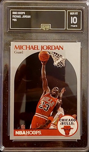 1990-91 NBA Hoops - #65 Michael Jordan Gem Mint 10 Grade | eBay