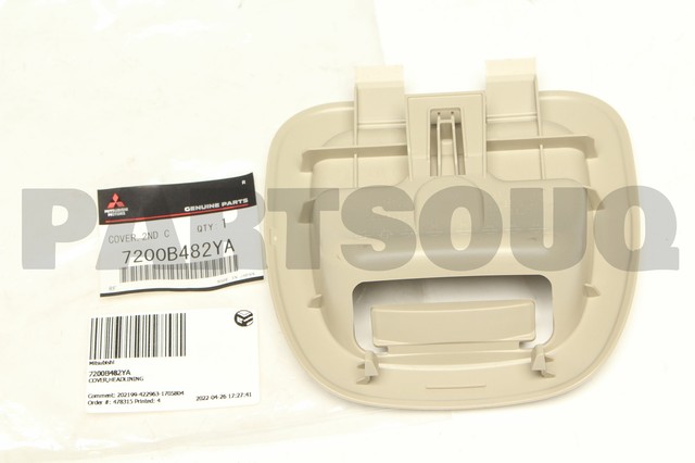 Genuine Mitsubishi Outlander Headliner Cover 7200B482YA for sale online ...