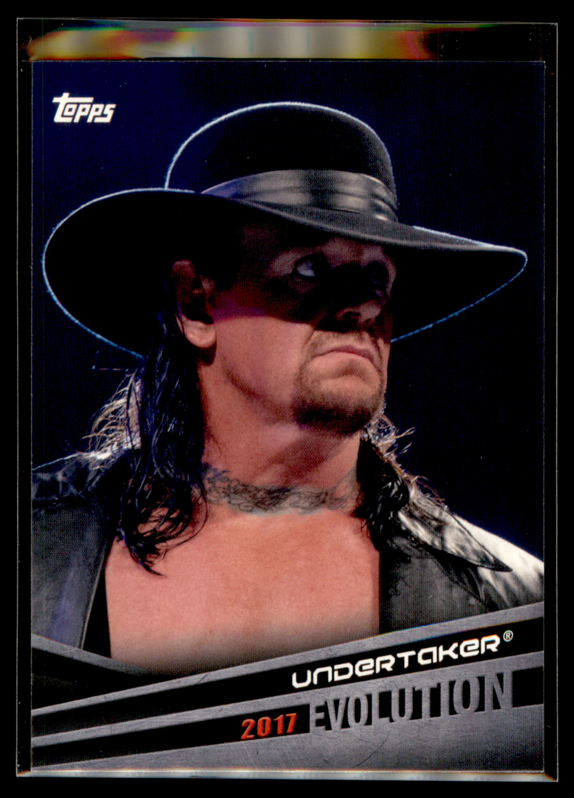 2018 Topps WWE Wrestling Evolution Insert #E-50 Undertaker - 2017 | eBay