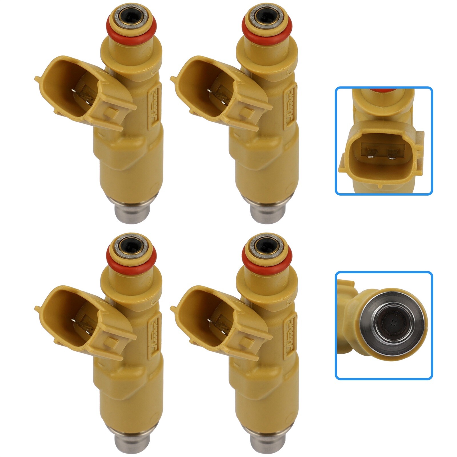 4PCS Fuel Injectors FOR TOYOTA MATRIX CELICA PONTIAC VIBE 1.8L 23209 ...