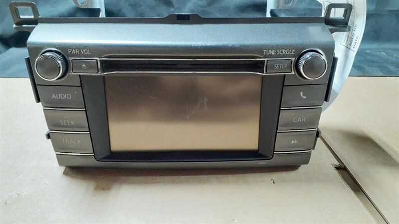 2013-2014 Toyota RAV4 Radio Receiver W/ Display Screen AM FM CD ...