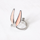 Little Queen pink bunny rabbit silver adjustable fashion ring | eBay
