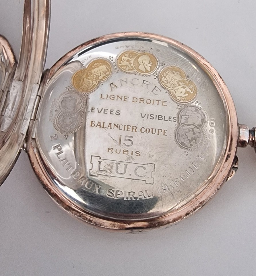 LUC Chopard pocket watch,montre gousset,taschenuhren,怀表 Baltik pocket ...