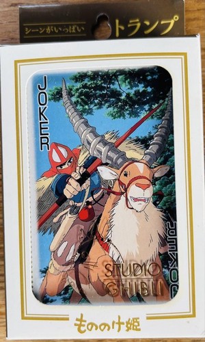 Studio Ghibli Princess Mononoke Playing Cards | eBay