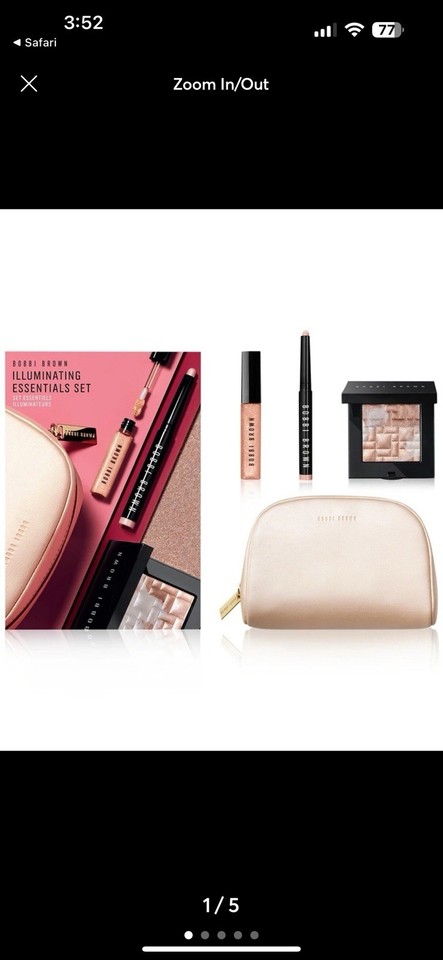 Bobbi Brown Illuminating Essentials Set NEW IN BOX FREE SHIPPING Rare ...