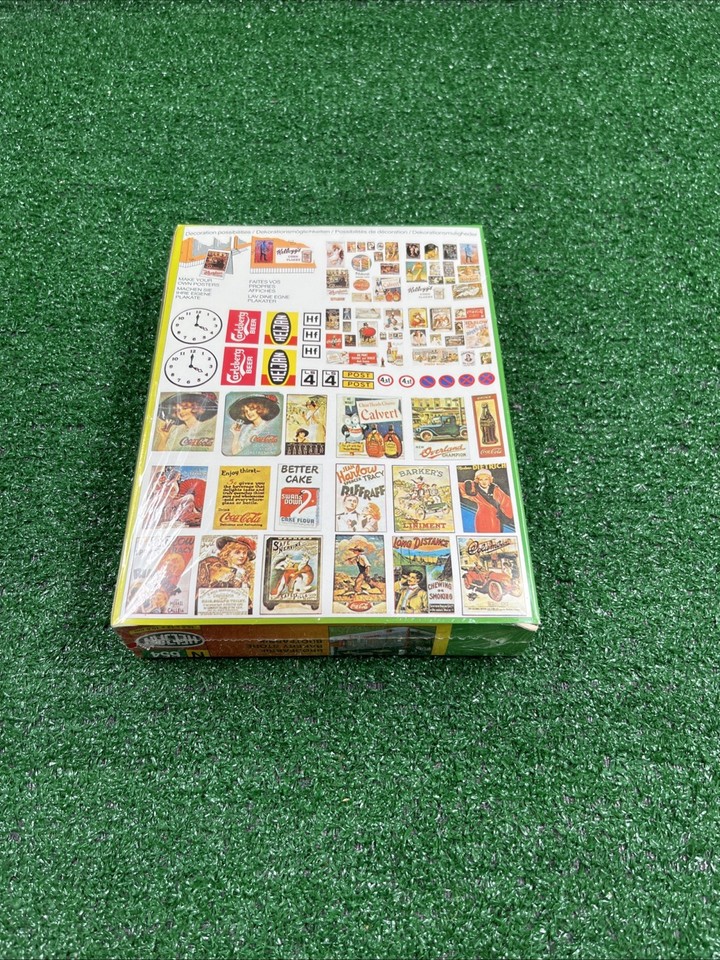 Heljan Lot Of 2 Plastic Models N655 Daily Herald N654 Bakery Store New ...