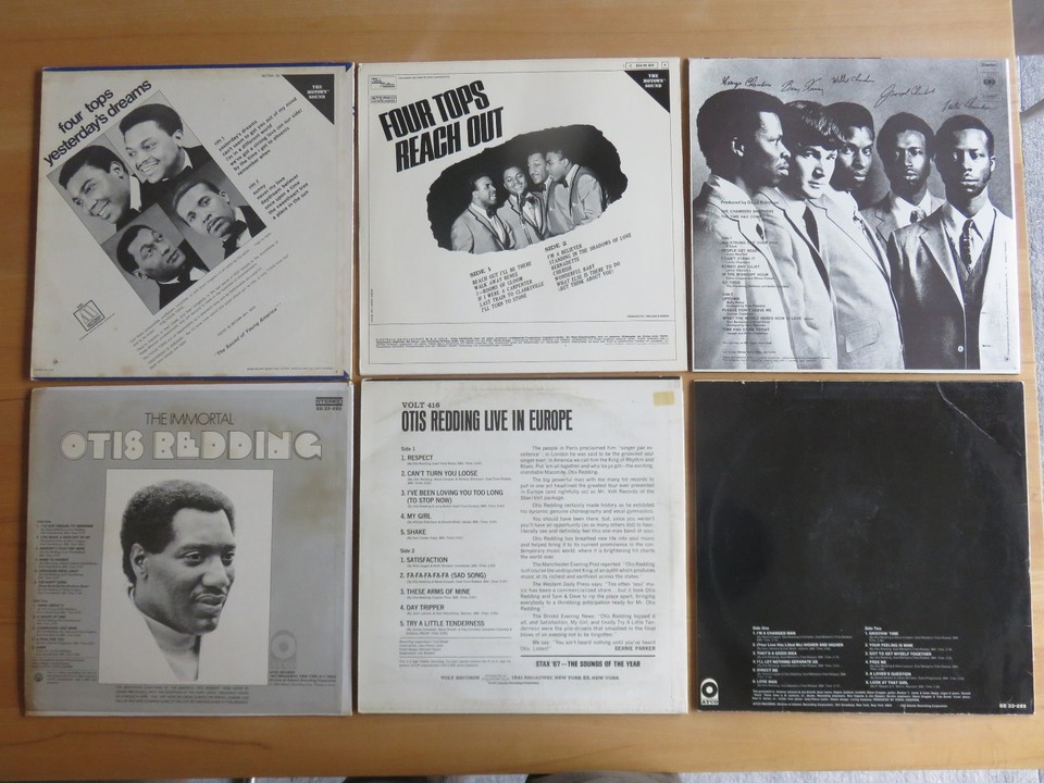 6 x SOUL OTIS REDDING FOUR TOPS CHAMBERS BROTHERS | eBay.de