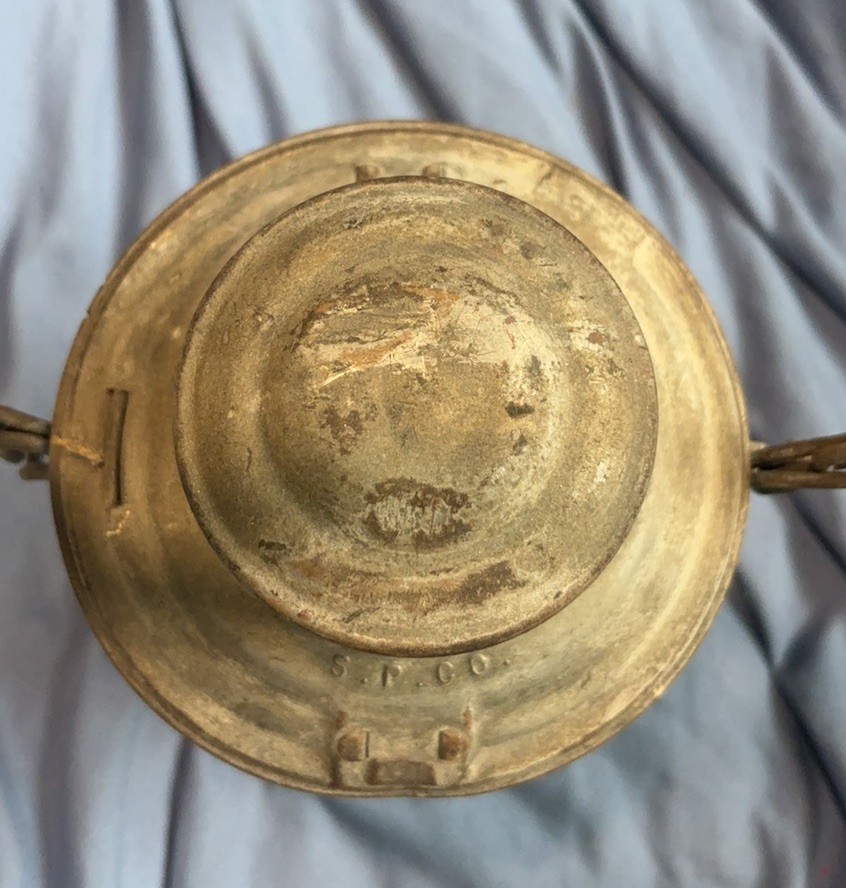 Vintage Clear Glass Adams Westlake Kero Railroad Lantern Southern ...