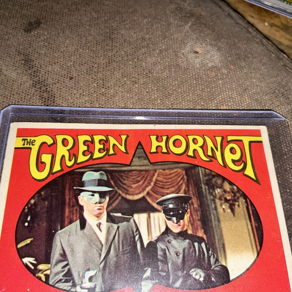1966 Topps Green Hornet Set Break Sticker #29 | eBay