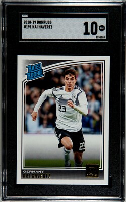 2018-19 Donruss Rated Rookie #191 KAI HAVERTZ Germany RC Gem Mint SGC ...