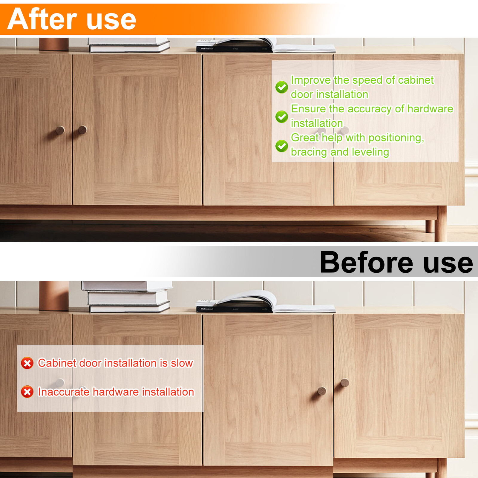 Cabinet Door Mounting Jig Aluminum Alloy Wardrobe Installation Hinge ...