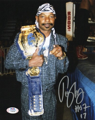 Teddy Long WCW WWF WWE Hall of Fame Signed Autograph 8X10 photo #8 W ...