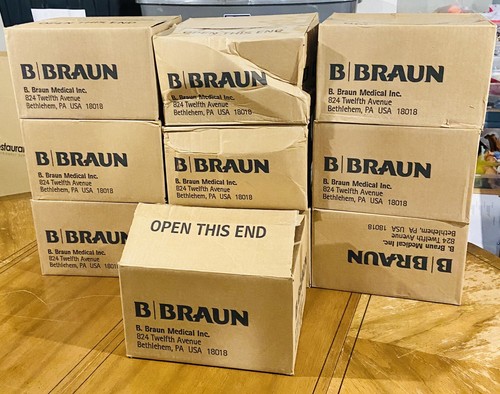 Huge Lot Of 240 EXPIRED Braun Infusomat Space Pump IV Sets FOR TRAINING ...